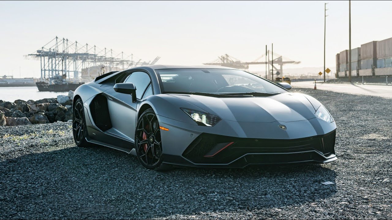 Lamborghini Aventador | 4k Ultra Realistic Graphics mode with ray ...