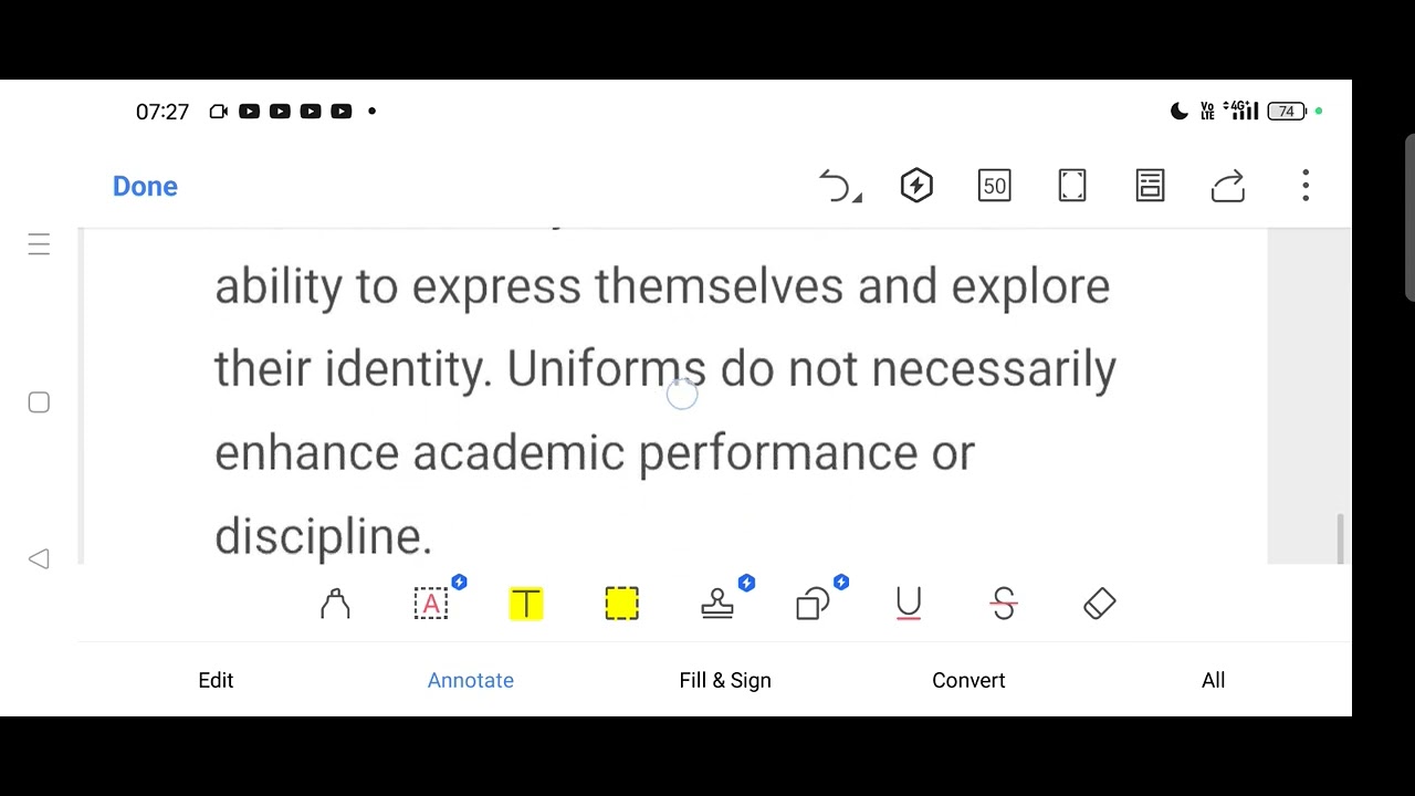 PT-4 (2024-25)/English Grammar-Debate Writing: Should School Uniforms ...