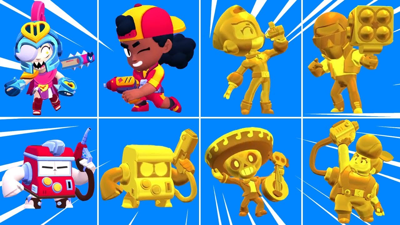 New Brawler MEG & Skins | Brawl Talk - YouTube