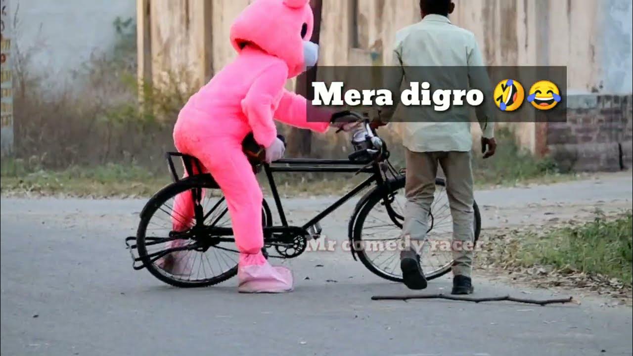 Teddy Bear Prank Video P1 Mr Comedy Racer Pink Teddy Dance Funny