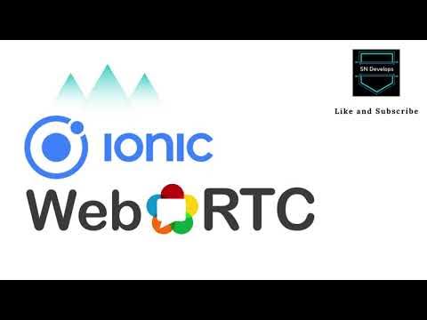 Ionic video calling with webrtc || Ionic Webrtc - YouTube