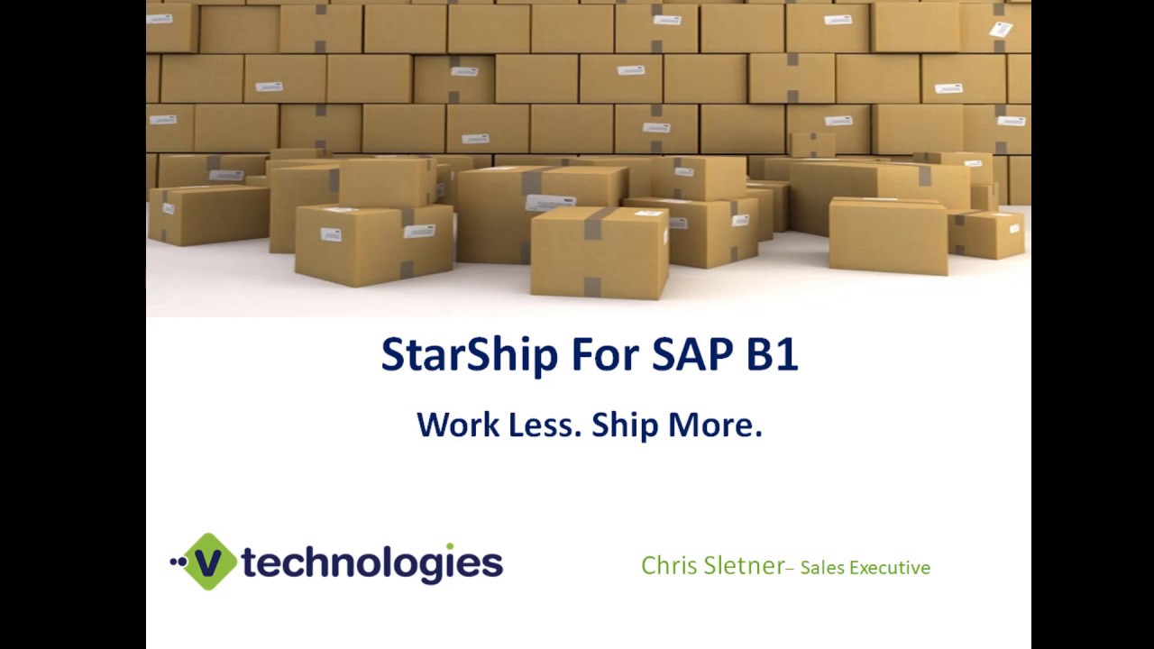 Shipping Software for SAP B1 - YouTube