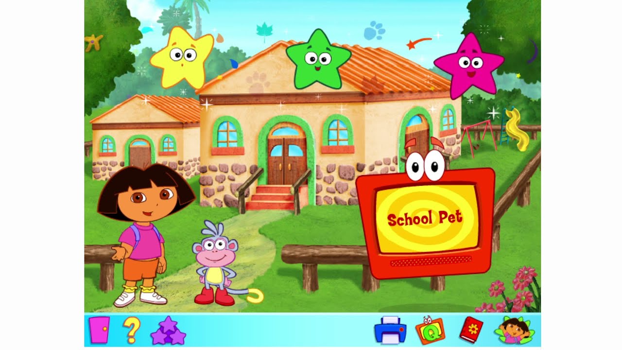 Dora The Explorer And The School Pet - YouTube