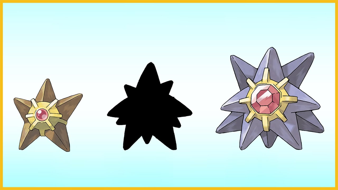 Staryu Evolution Chart
