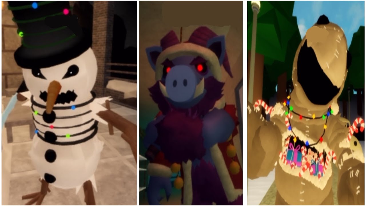ALL ROBLOX PIGGY XMAS JUMPSCARES! (2024) - YouTube