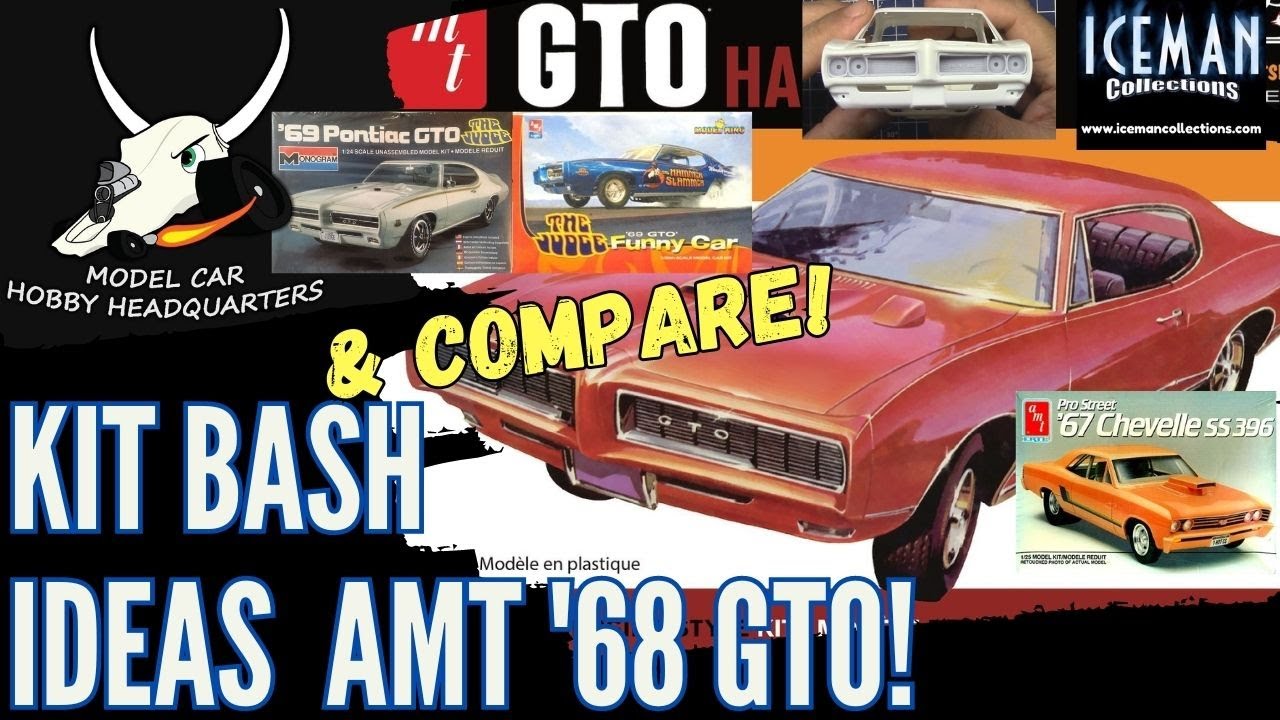 Mocking Up Ideas For The New AMT 1968 GTO Ep.341 - YouTube