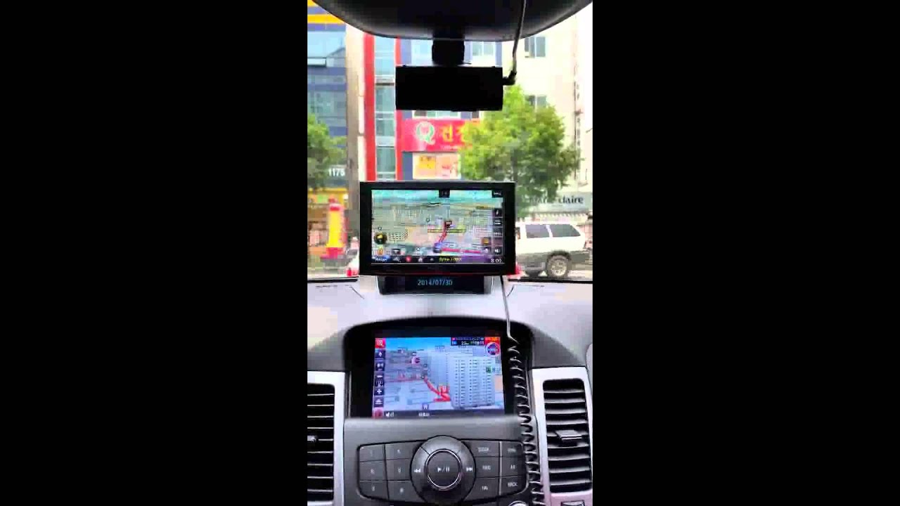 iQ 3D 7000v VS KL-100 3D GPS 대결 - YouTube
