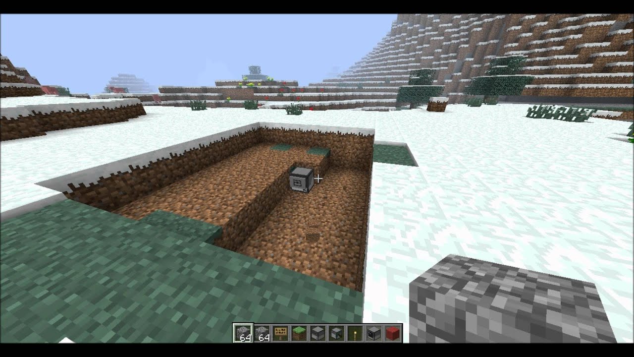 Minecraft - Computer Craft : Advanced digging program - YouTube