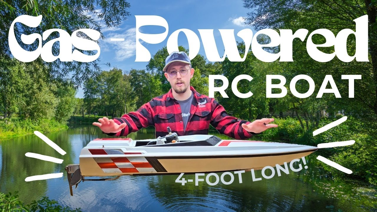 Restoring A HUGE Gas-Powered RC Boat! - YouTube