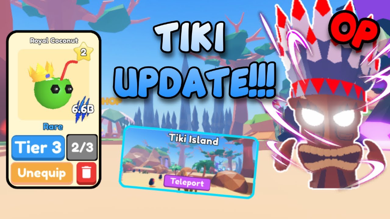 NEW *OP* TIKI AREA!!! [INSANE STATS] - roblox pet swarm simulator ...