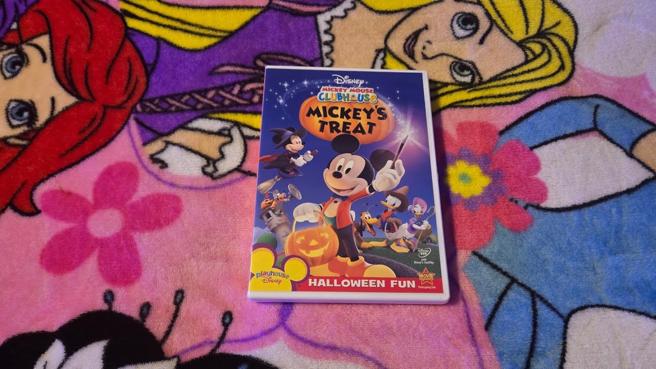 Opening to Mickey Mouse Clubhouse Mickey's Treat 2007 DVD (Fast Play ...