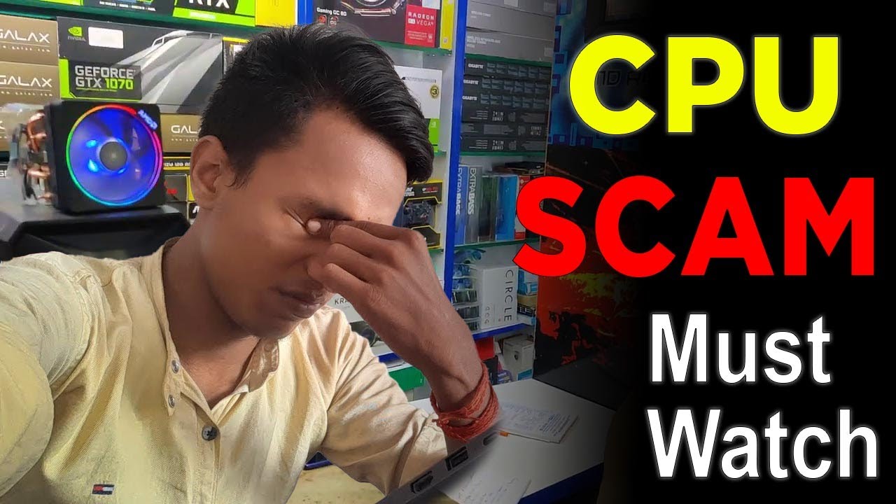 Online Gaming CPU Scam | Must Watch - YouTube