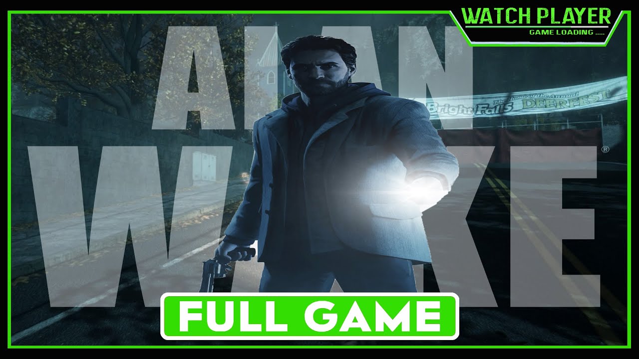 Alan Wake Remastered - Full Game - YouTube
