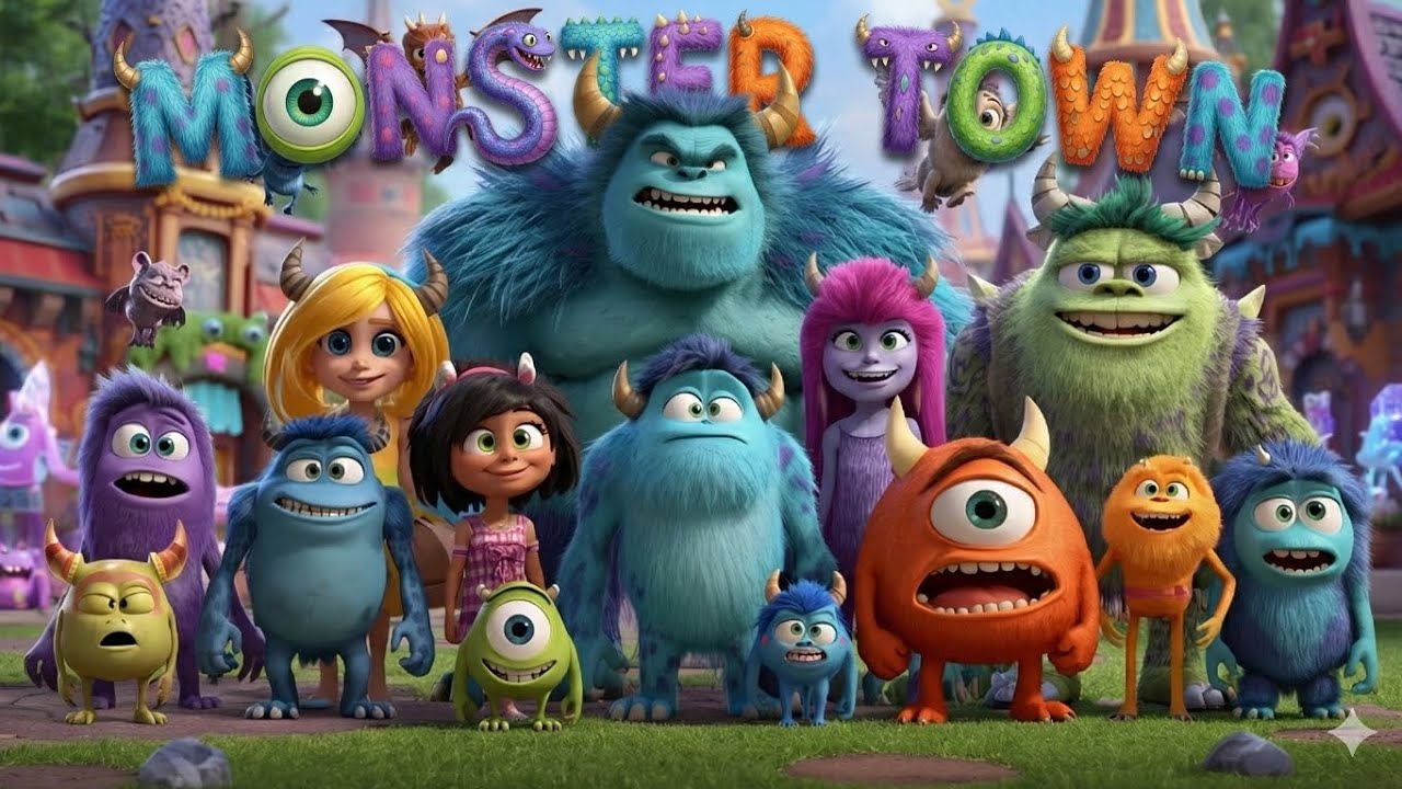 Monsters [S1_E1] (English) Magical Monster Town Adventures - YouTube