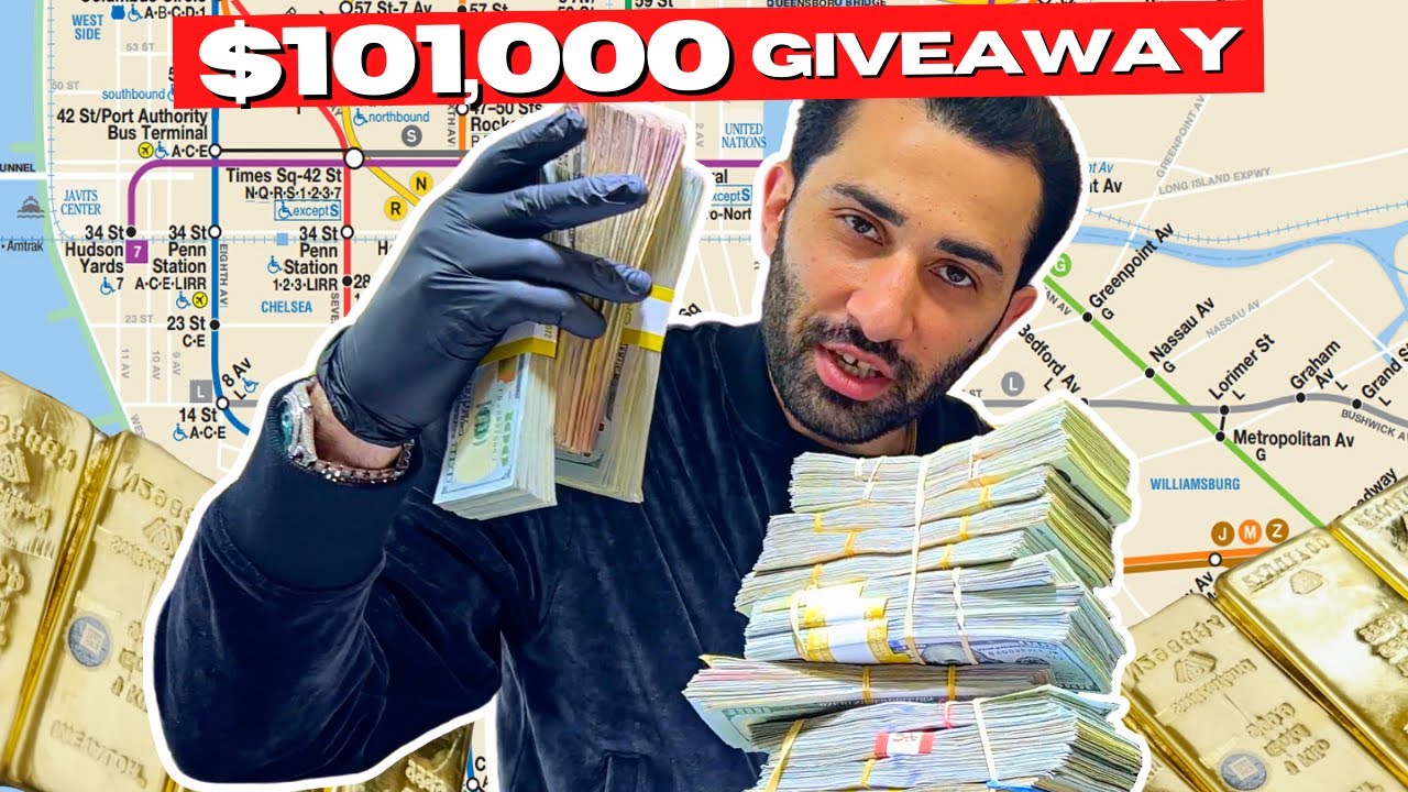 TraxNYC Gives Away Over $100K IN GOLD - YouTube