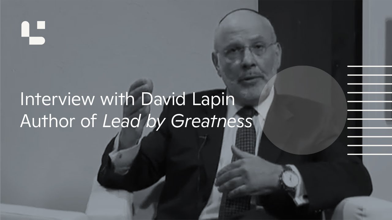 Interview with David Lapin, CEO of Lapin International and author of ...