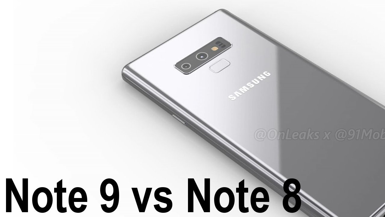 Samsung Galaxy Note 9 vs Galaxy Note 8: Should you Upgrade? - YouTube