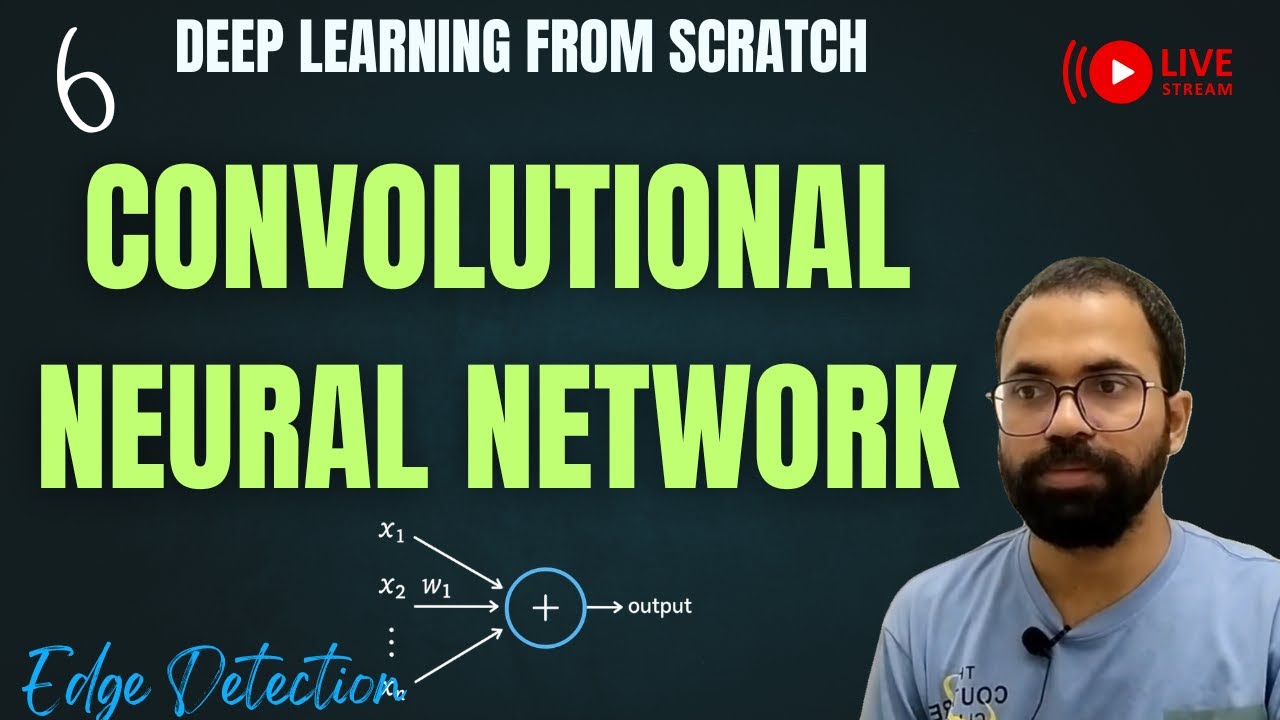 #6 Introduction to Convolutional Neural Network - CNN | Deep learning from Scratch - YouTube