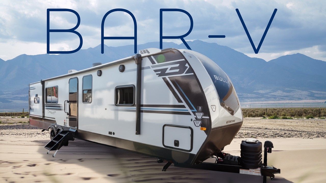 A Travel Trailer with a PATIO! 2026 Keystone Bullet Premium 336BBK | RV ...
