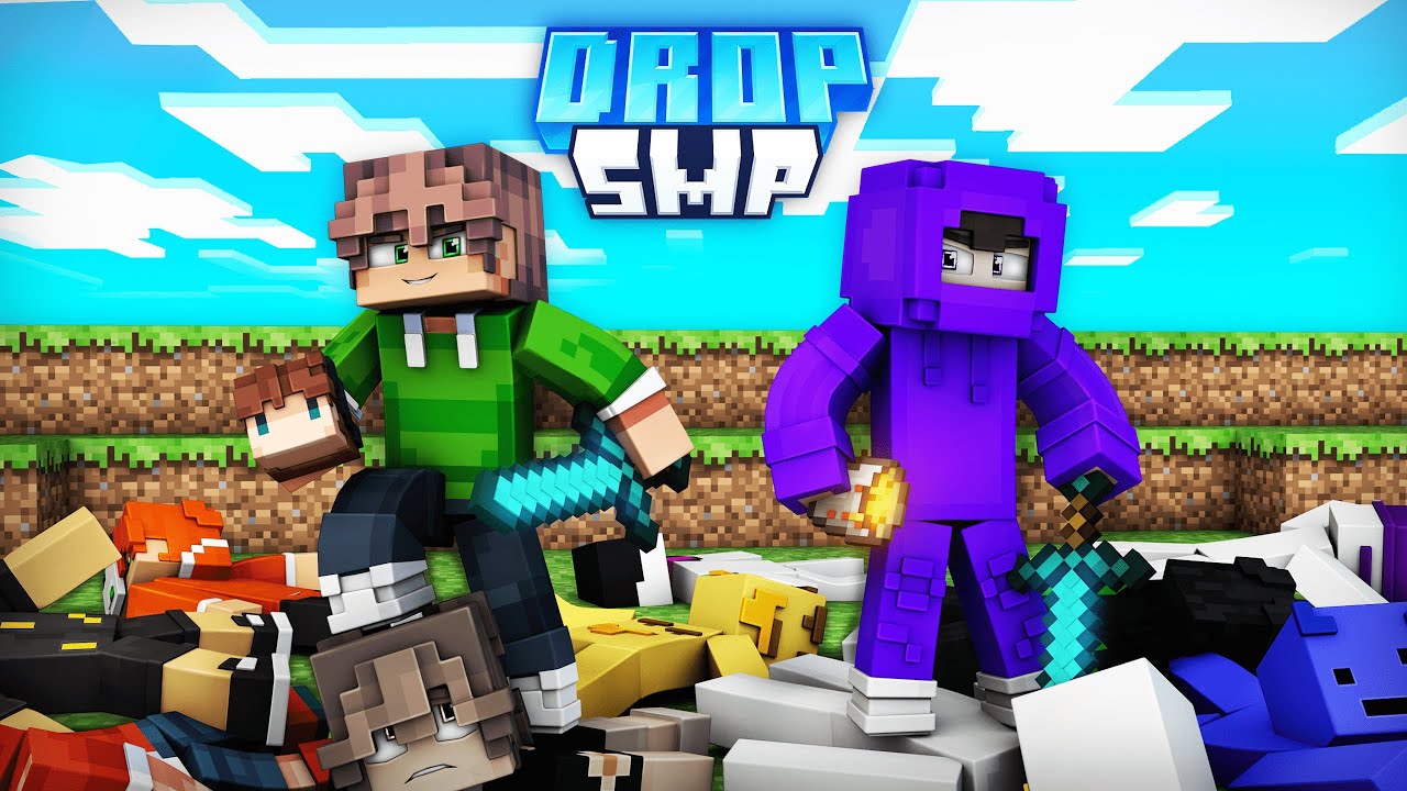 JAK POKONAŁEM WSZYSTKICH MOICH WROGÓW na Drop SMP - YouTube