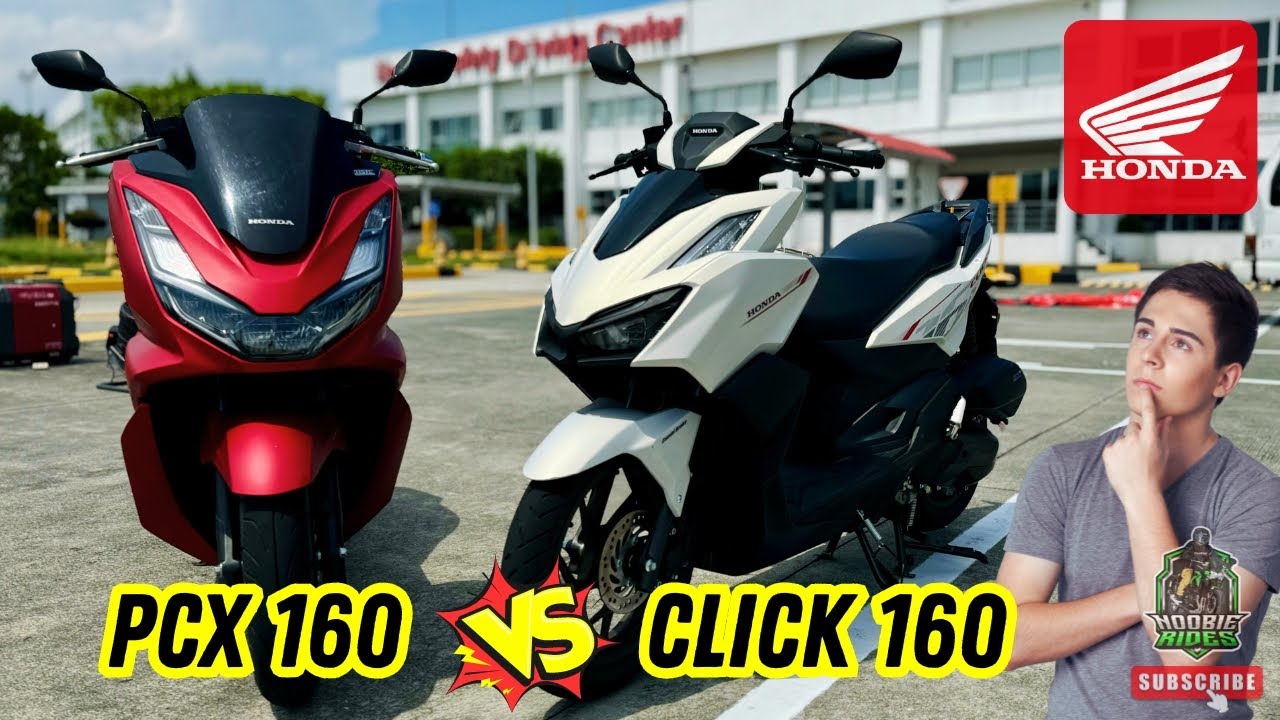 Who's the KING of the 160cc Scooters? | Honda PCX 160 and Click 160 ...