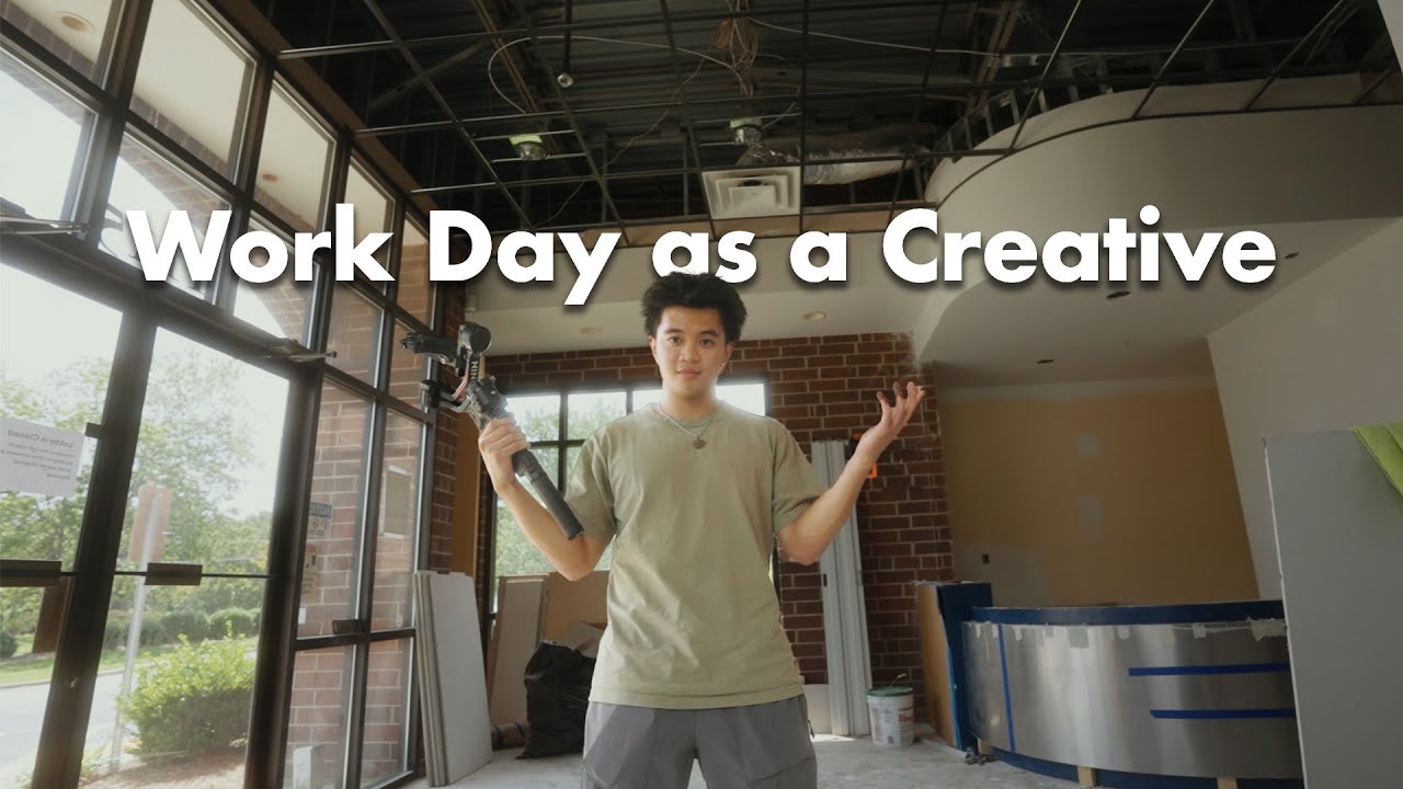 A Simple Work Day as a Creative - YouTube