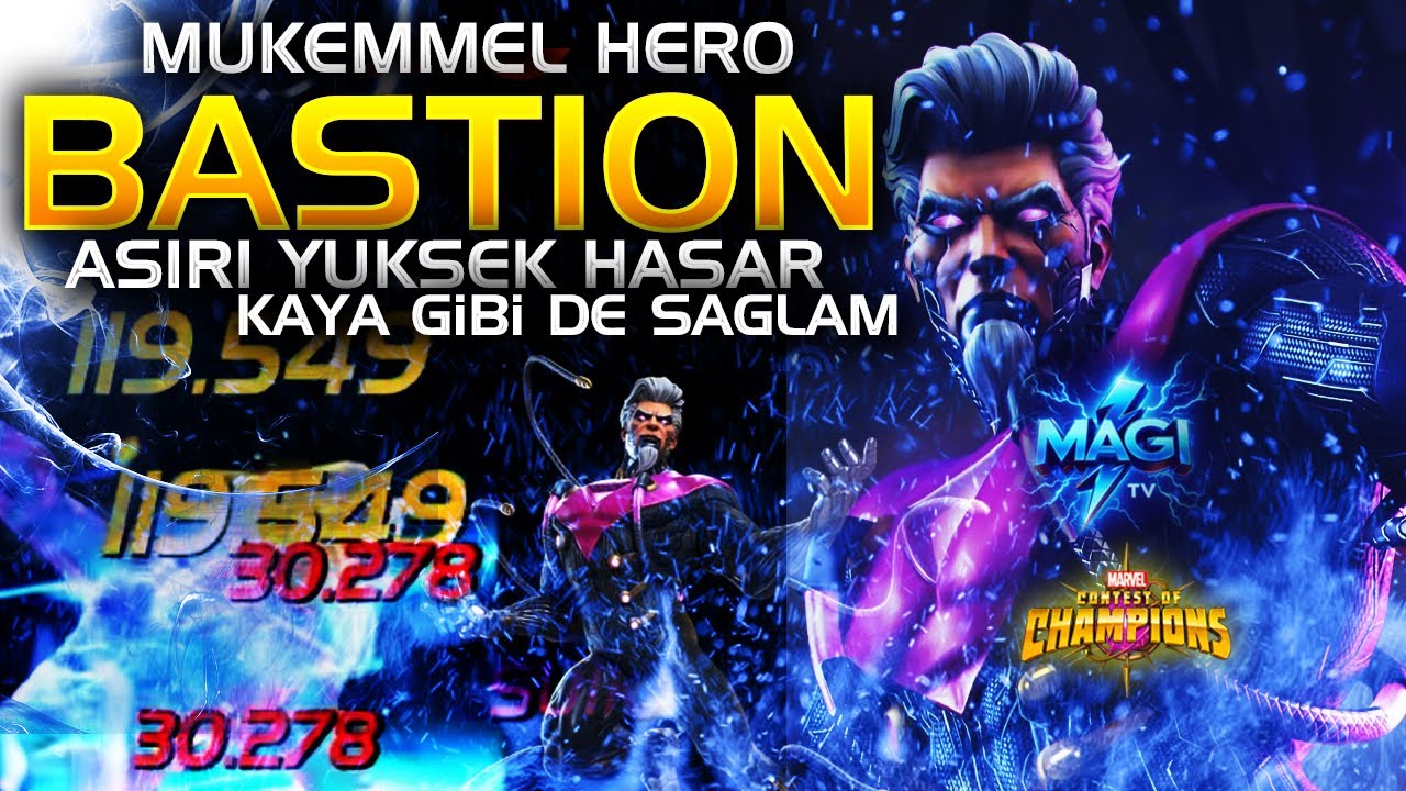 MÜKEMMEL ÖTESİ BİR HERO - DİREKT R4 - MCOC BASTION GAME PLAY - MAGİ TV ...