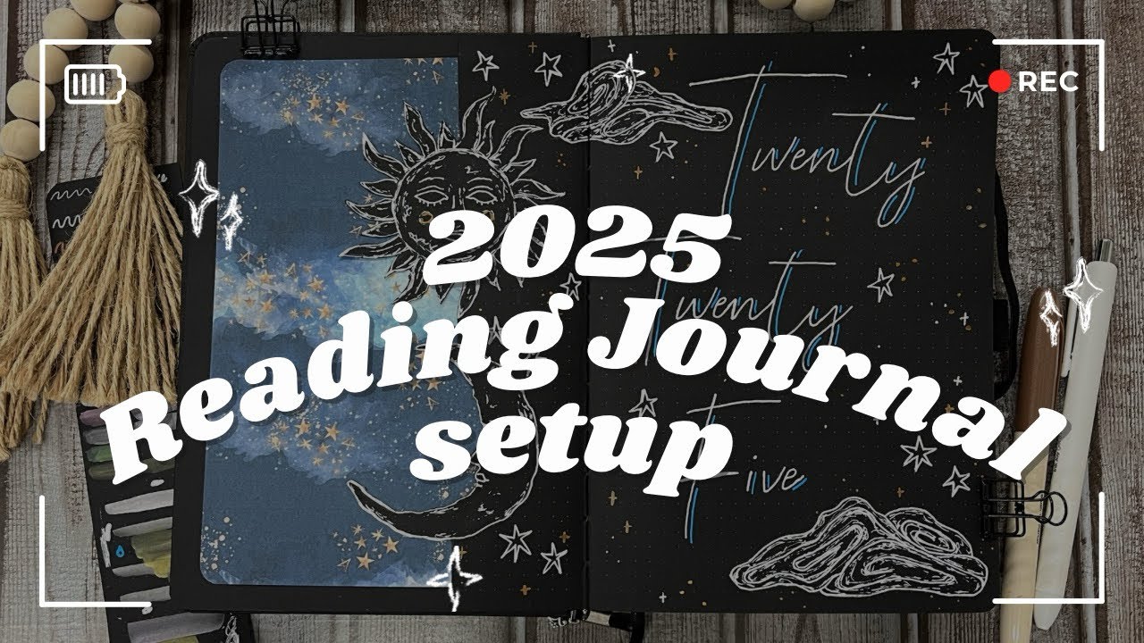 2025 READING JOURNAL SETUP 🌚 - YouTube