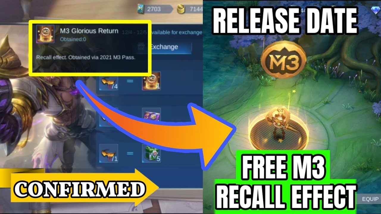 Confirmed! M3 Recall Effect is FREE ONLY | How To Get M3 Recall ...