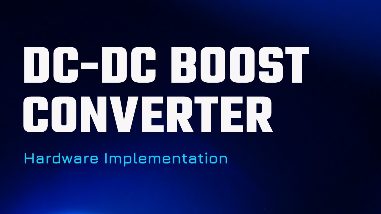 Boost Converter (DC-DC Step-Up) using a 555 Timer IC - YouTube