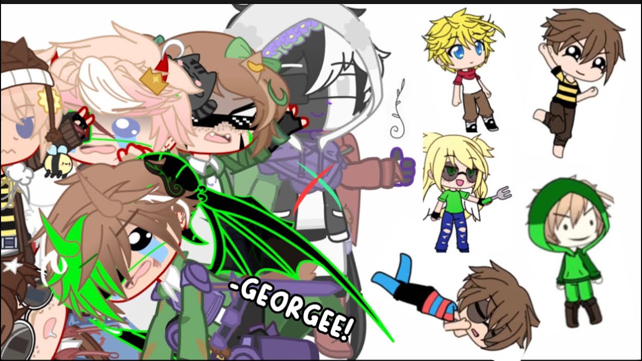 [😭] My Dream Smp(Dsmp) Oc’s React To Their Old Designs|| Dsmp X Gacha ...