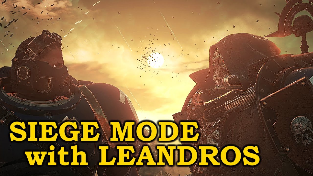 Siege Mode with 'Leandros' (9 Player Space Marine 2) - YouTube