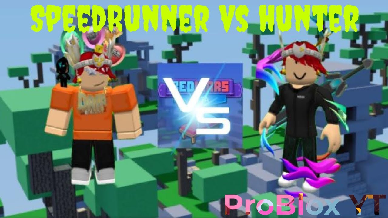 SpeedRunner VS Hunter (Roblox Bedwars) - YouTube