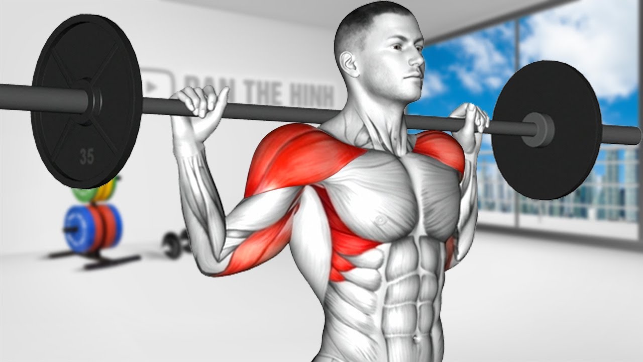 The Barbell ONLY Shoulder Workout to Force Muscle Growth - YouTube