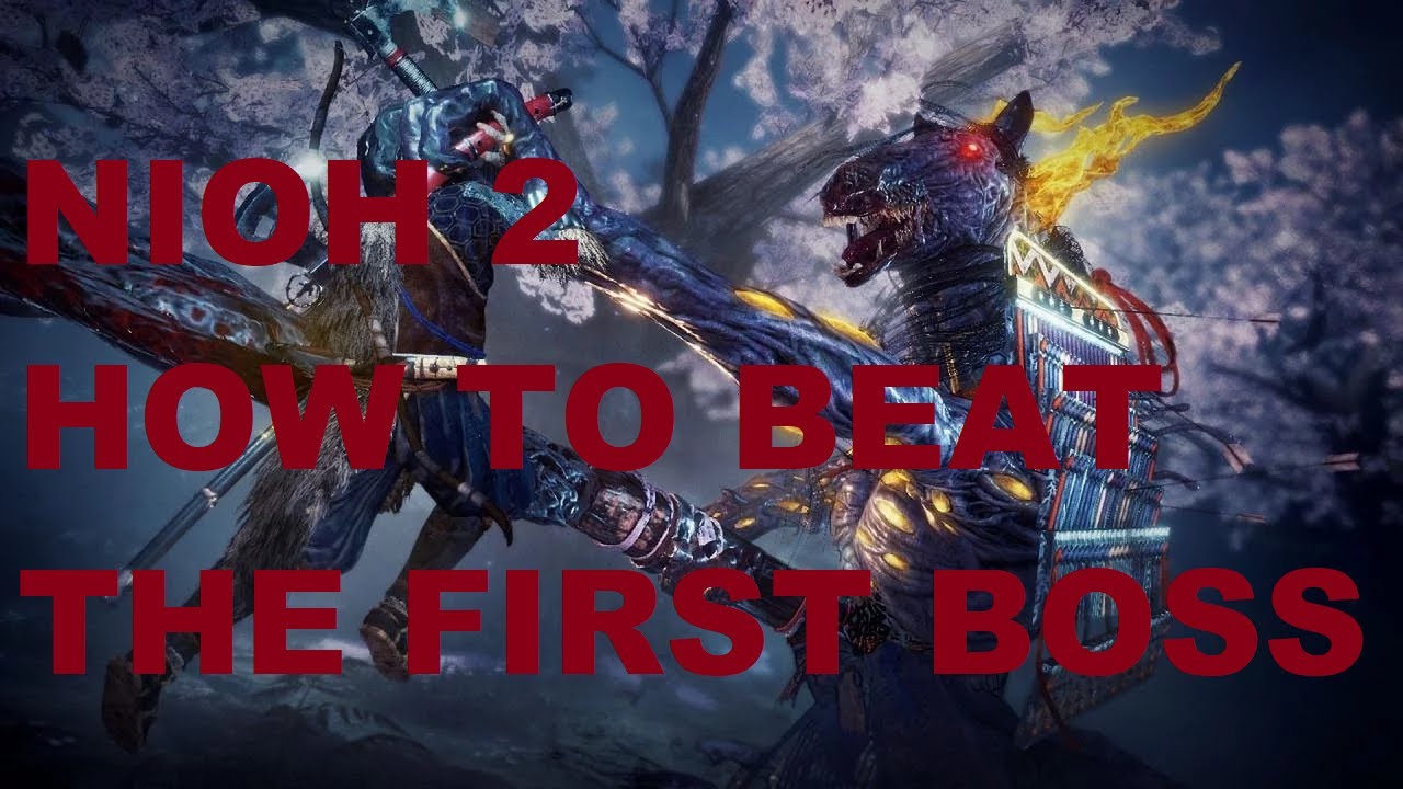 Nioh 2 How to beat the first boss Mezuki - YouTube