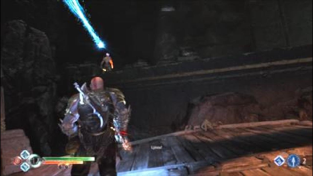 God Of War Axe Masterclass On A Chaotic Makeshift Elevator GMGOW+ - YouTube