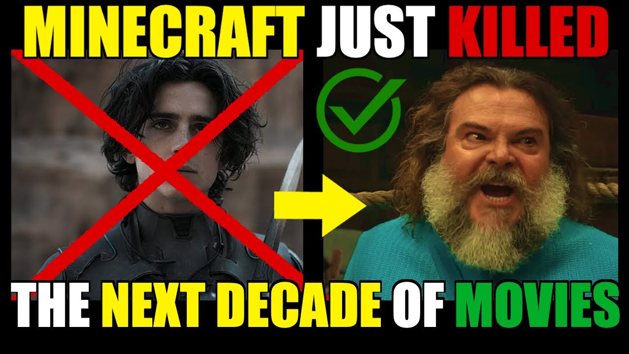 A Minecraft Movie's SUCCESS Just KILLED The Next DECADE of MOVIES - YouTube