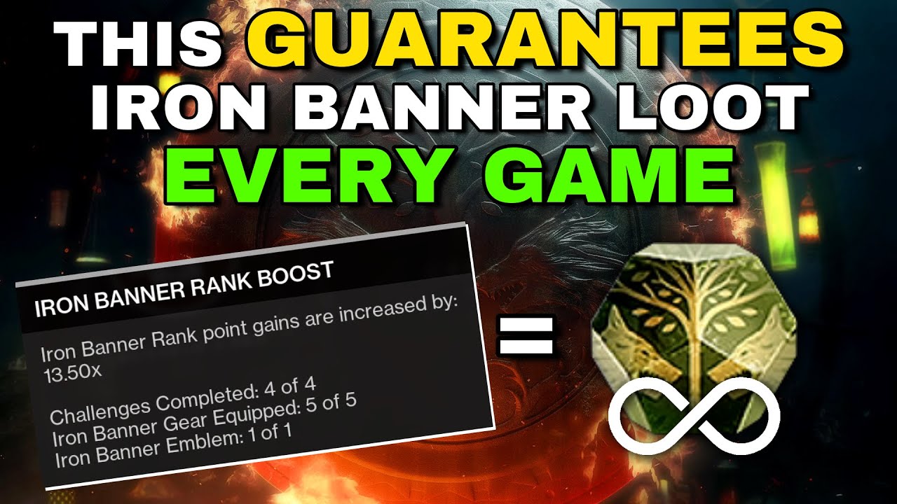 PSA: DO THIS in Iron Banner to Get Loot EVERY GAME! - YouTube