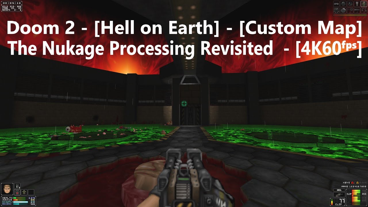 Project Brutality 3.0 - Doom 2 - Map: #0261 - The Nukage Processing ...
