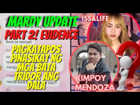 CONFIRM EVIDENCE ISSALIFE AND KIMPOY MENDOZA PAGKATAPOS PINASIKAT AT IPAKILALA SA LAHAT TRIDOR ...