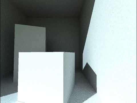 Realtime Lightmap Pathtracer OpenGL / GLES3 - YouTube