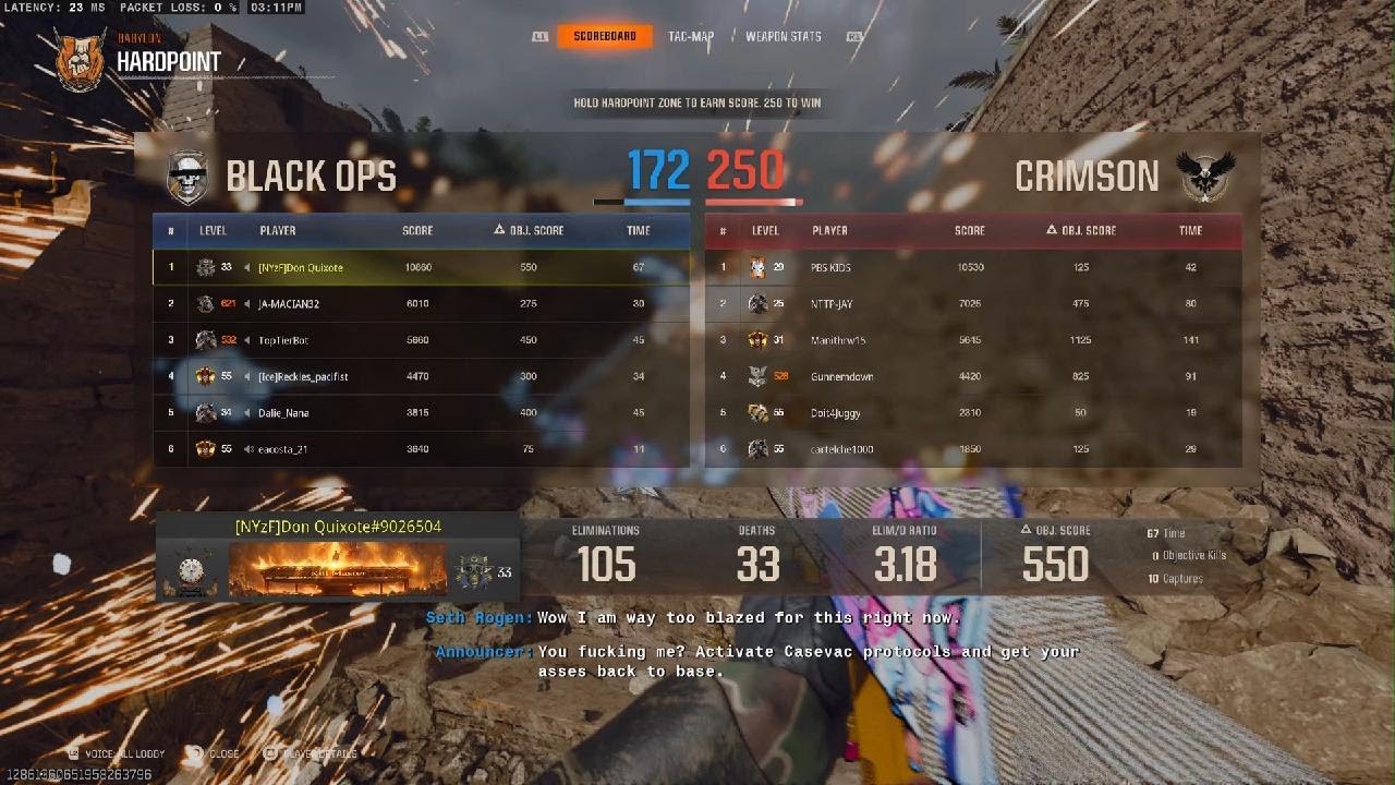 105 Kill Game - YouTube