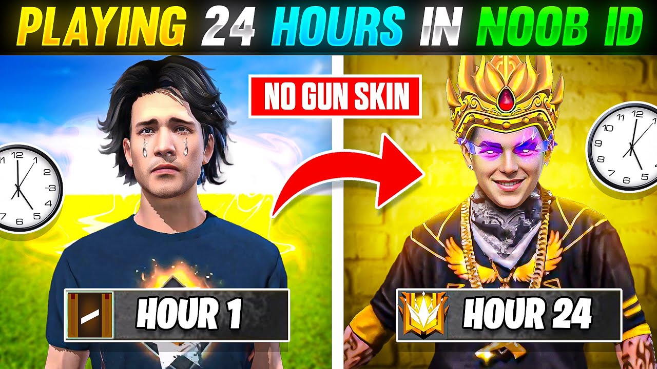 PLAYING 24 HOURS NONSTOP IN LVL 1 ID FOR GRANDMASTER IN CS RANK || vip ...