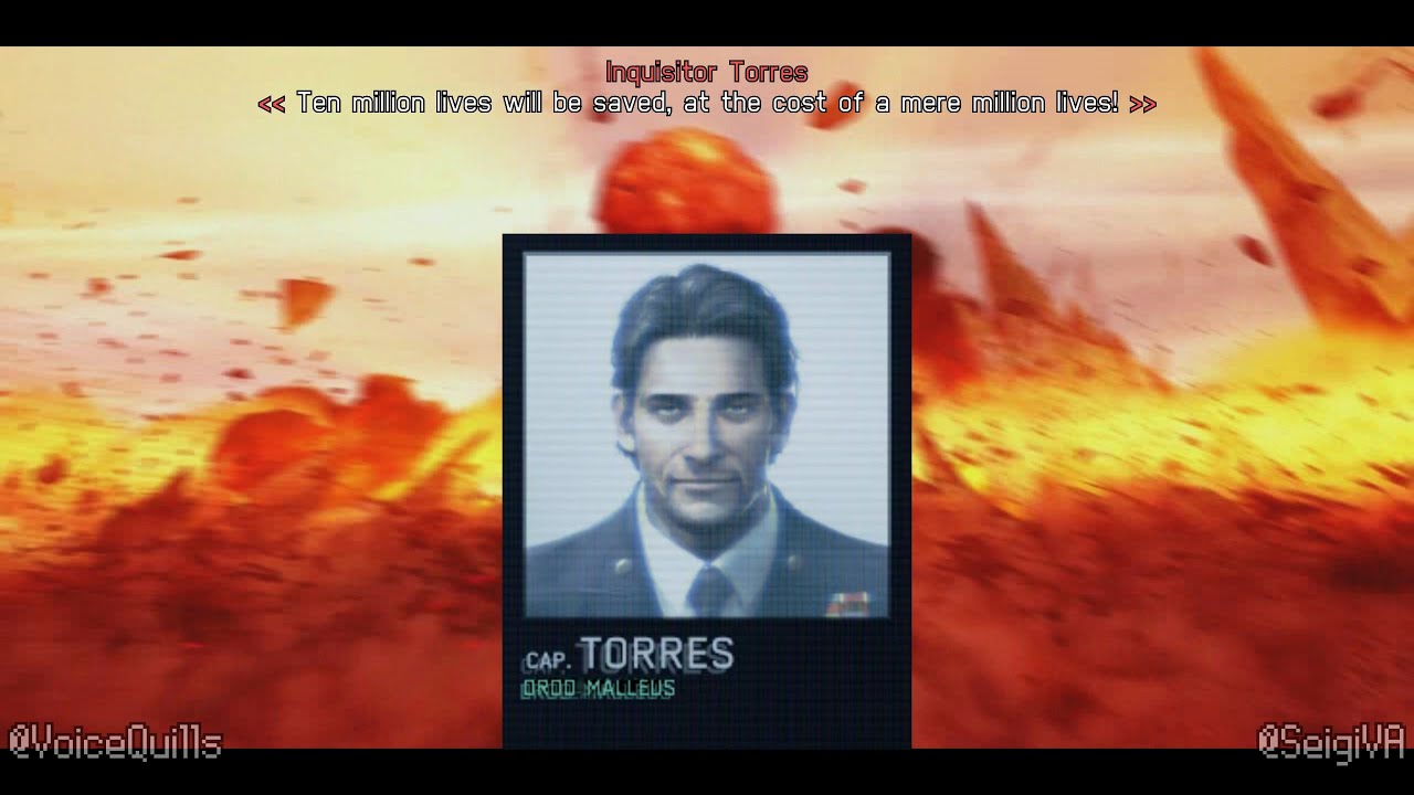 Captain Torres, Inquisitor of the Ordo Malleus - YouTube