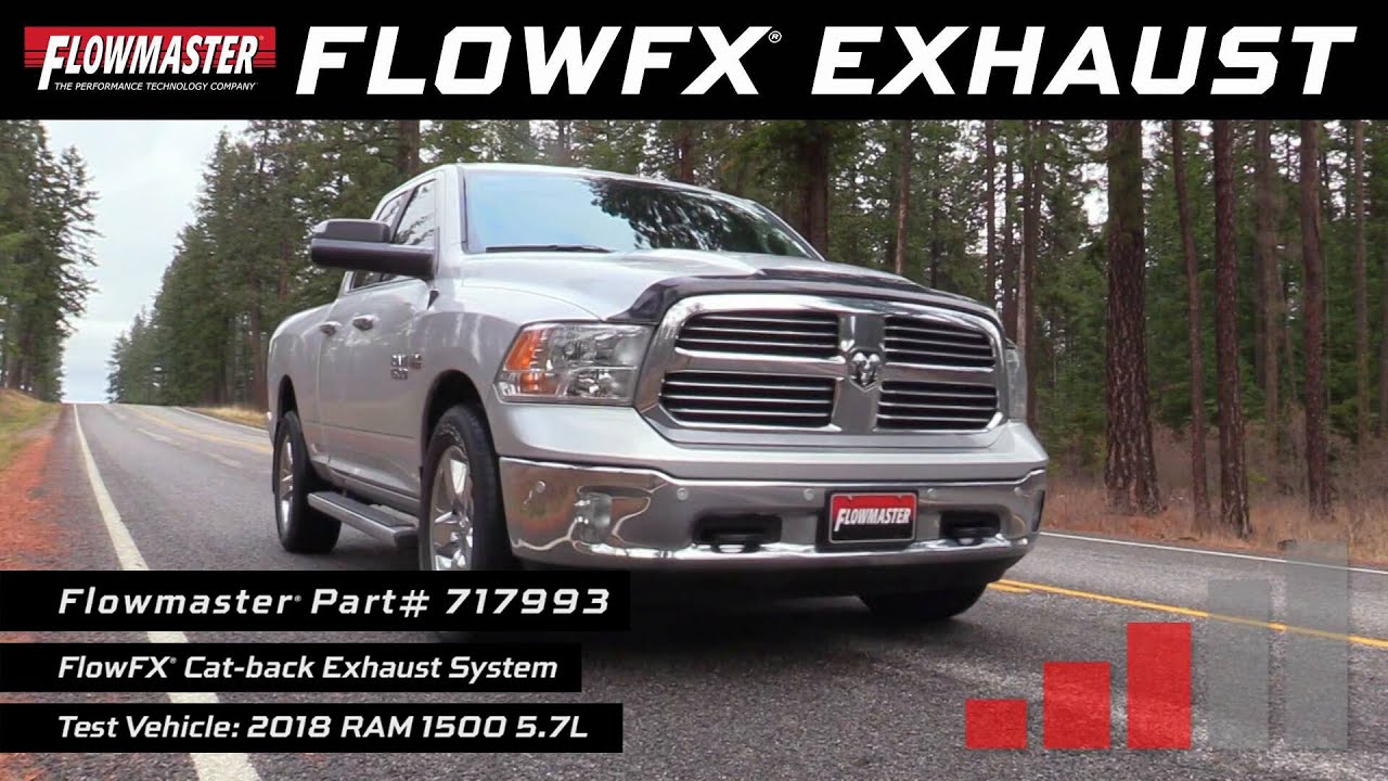 Flowmaster FlowFX Stainless, Dual Side Exit Cat-Back For 2009-22 Ram ...