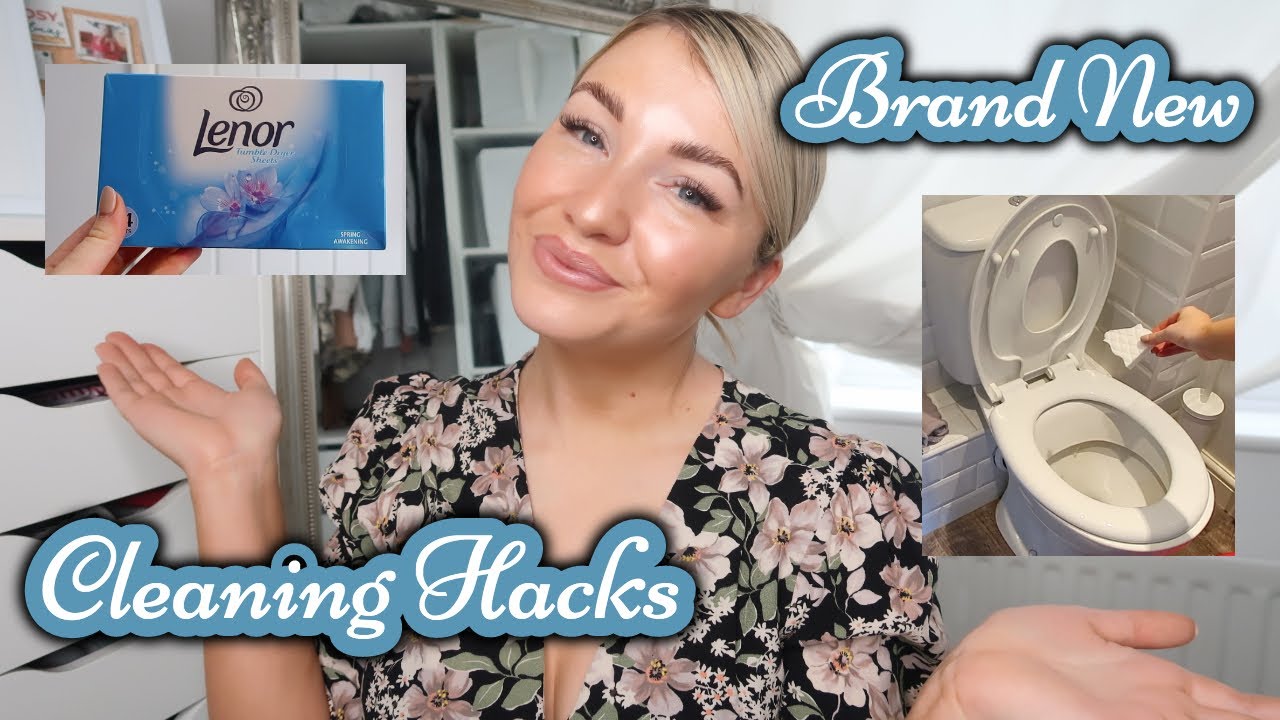 BRAND NEW CLEANING HACKS | CLEVER CLEANING TIPS THAT I USE | ellie ...