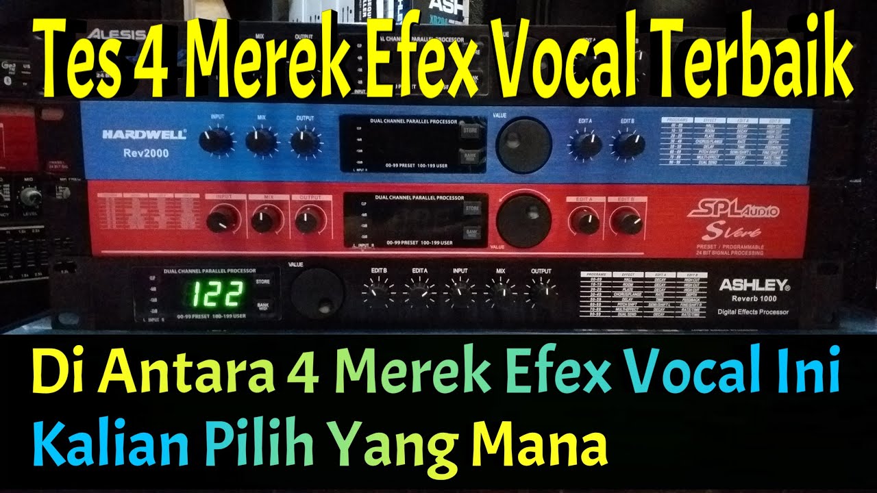 Tes 4 Merek Efex Vocal Terbaik & Terlaris Dipasaran Ashley, SPLaudio ...