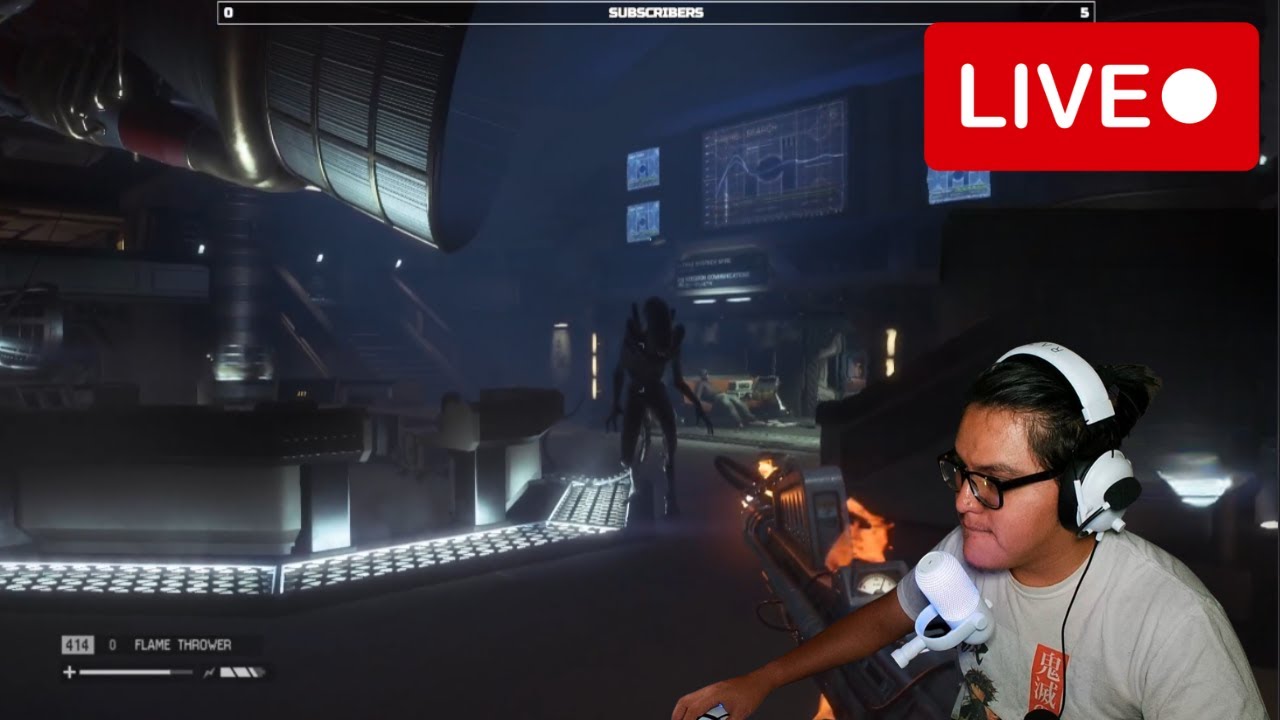 Alien: Isolation Live – Surviving the Xenomorph Hunt - YouTube