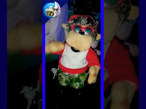 Mono bailarin singing and dancing toy animated Mono con lentes bailando ...