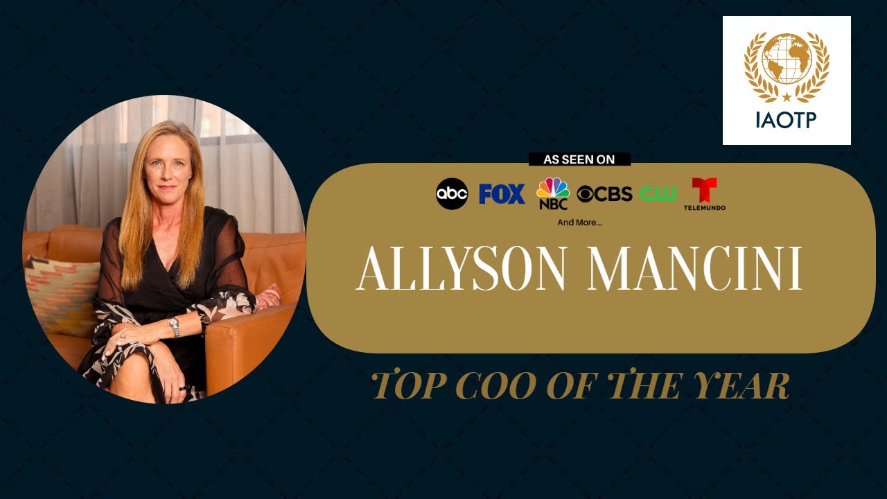 Allyson Mancini honored member of IAOTP - YouTube